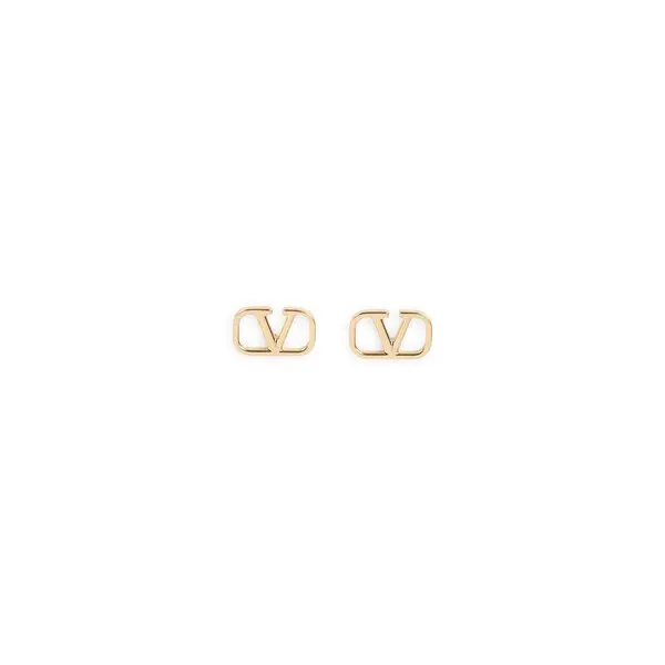 Valentino Garavani Vlogo Earrings - Silver
