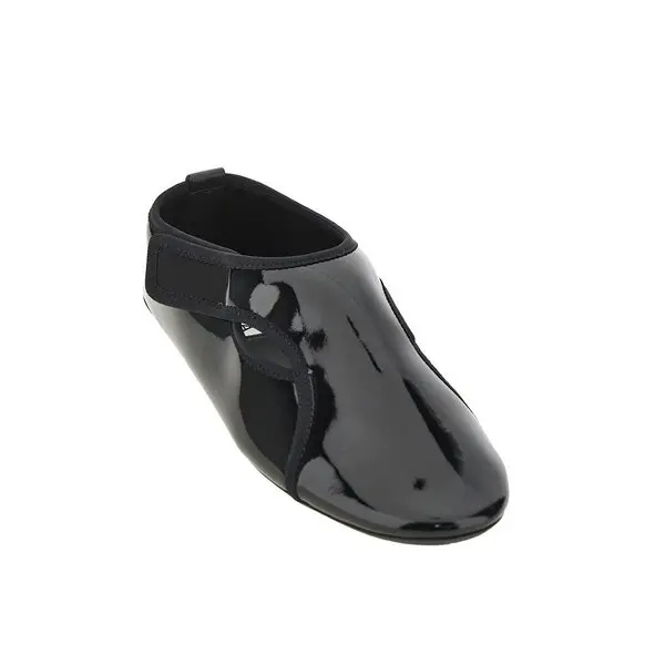 Alaïa Patent Leather Cut-out Slippers