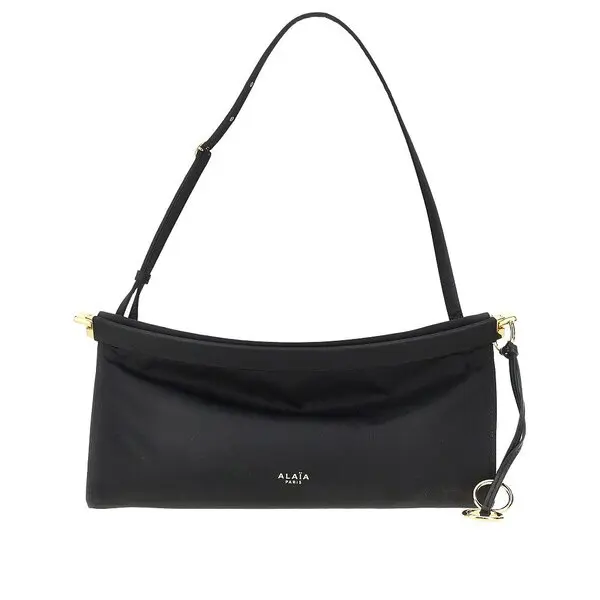 Alaïa Medium 'le Click East West' Nylon Bag - Black