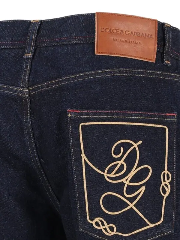 Dolce & Gabbana Jeans With Embroidery