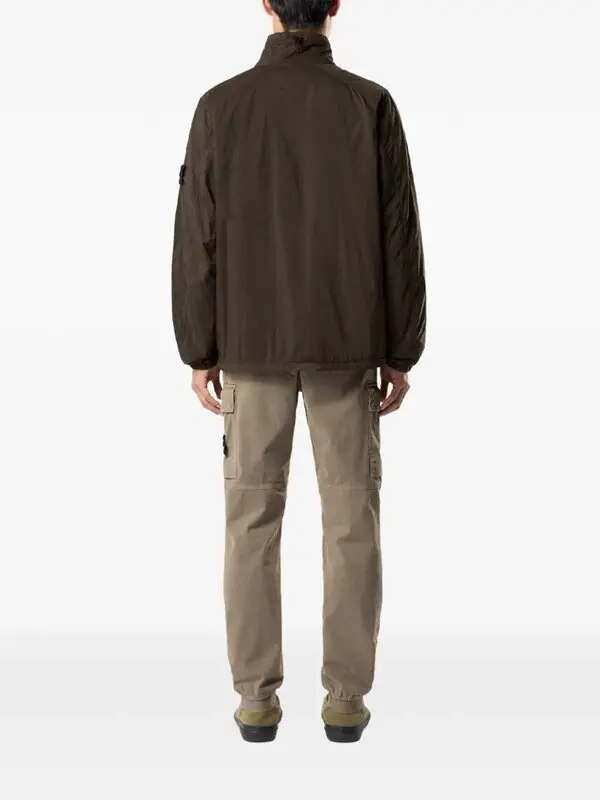 Stone Island Vintage Effect Stretch Cargo Trousers
