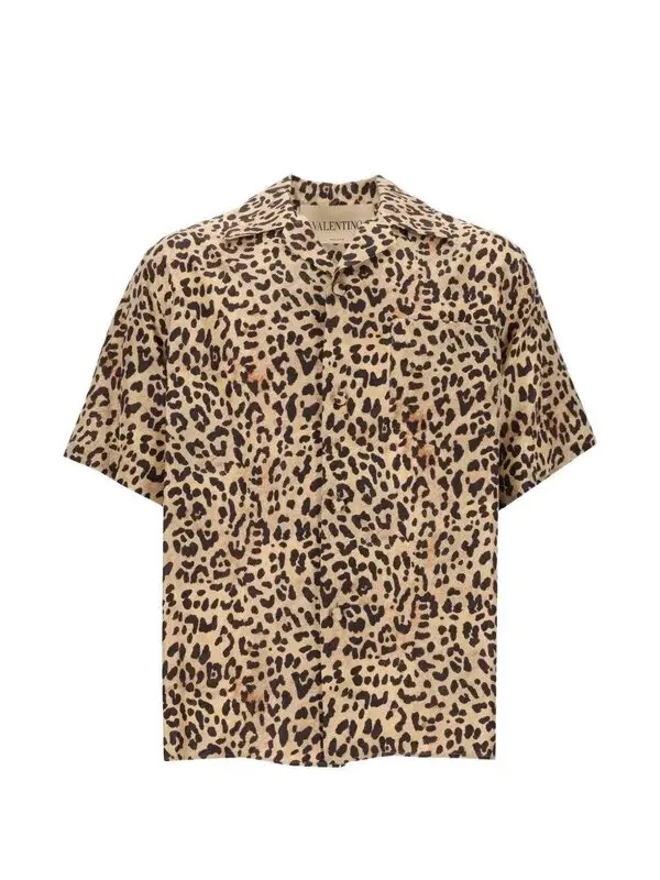 Valentino Garavani Silk Bowling Shirt
