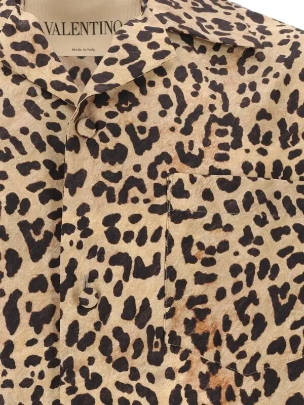 Valentino Garavani Silk Bowling Shirt
