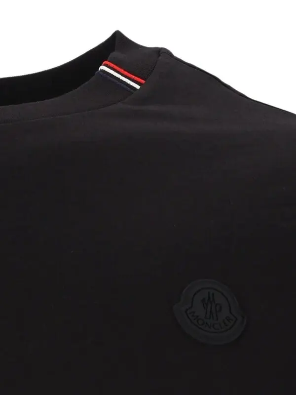 Moncler Short-sleeved T-shirt With Striped Details