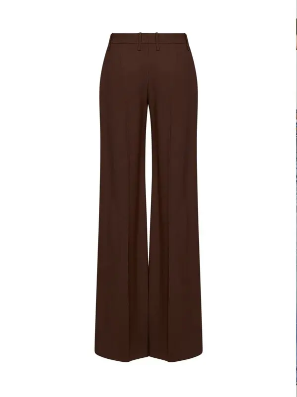 ERMANO SCERVINO Ermanno Scervino Chestnut Interlock Bootcut Trousers