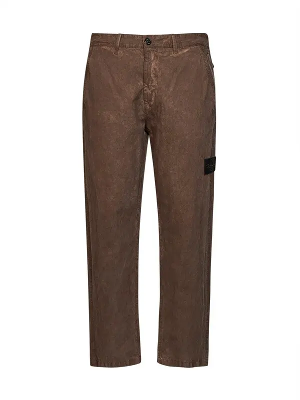 Stone Island Straight-leg Corduroy Trousers