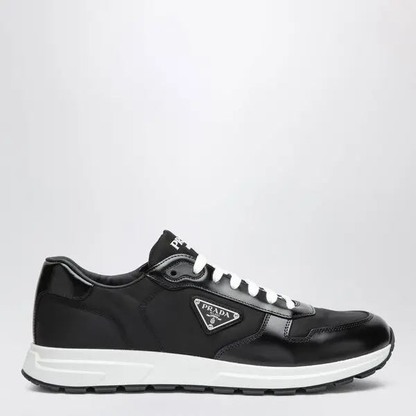 Prada Prax 01 Sneakers In Re-nylon And Brushed Leather