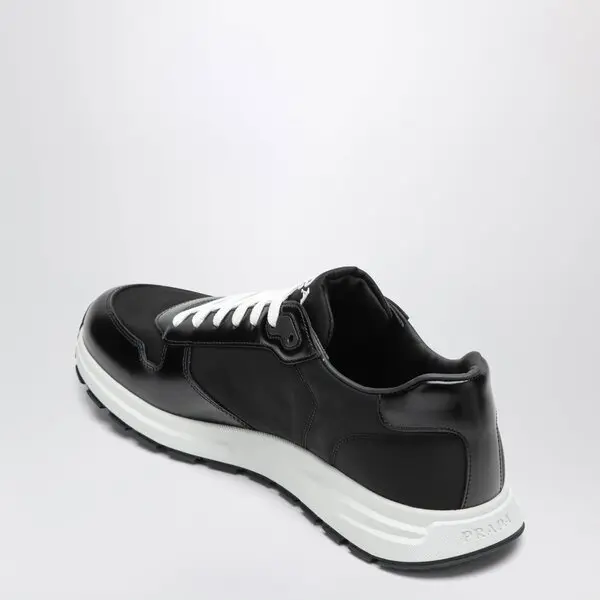 Prada Prax 01 Sneakers In Re-nylon And Brushed Leather