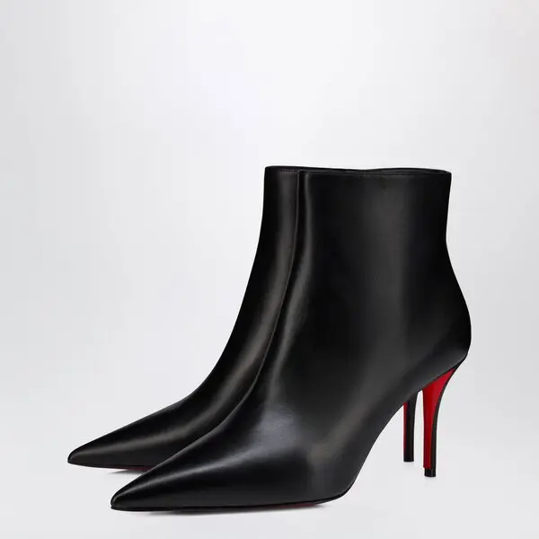 CHRISTIAN LOUBOUTIN Miss Z Booty Ankle Boots - Black