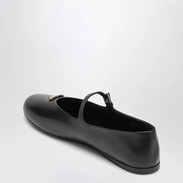 Prada Nappa Leather Ballet Flats