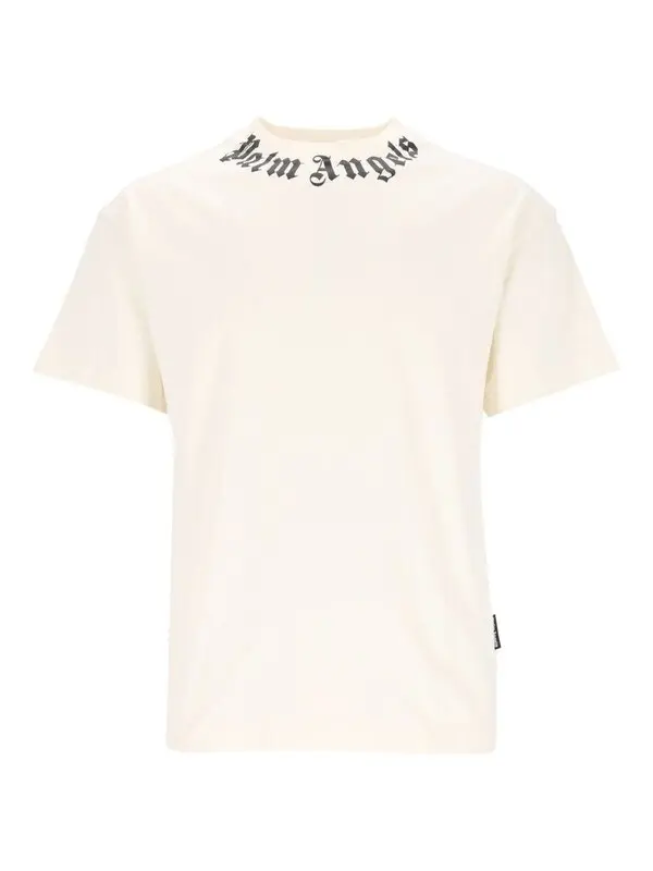 Palm Angels Neck Logo T-shirt