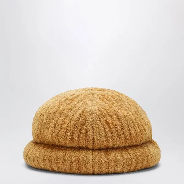 Loro Piana Wisteria Silk Chenille Beanie - Brown