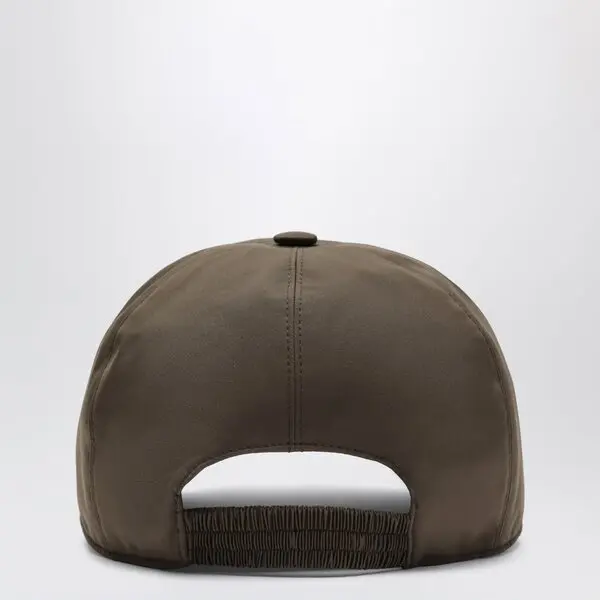 Loro Piana Baseball Cap Sequoia Ivory In Polyamide - Brown