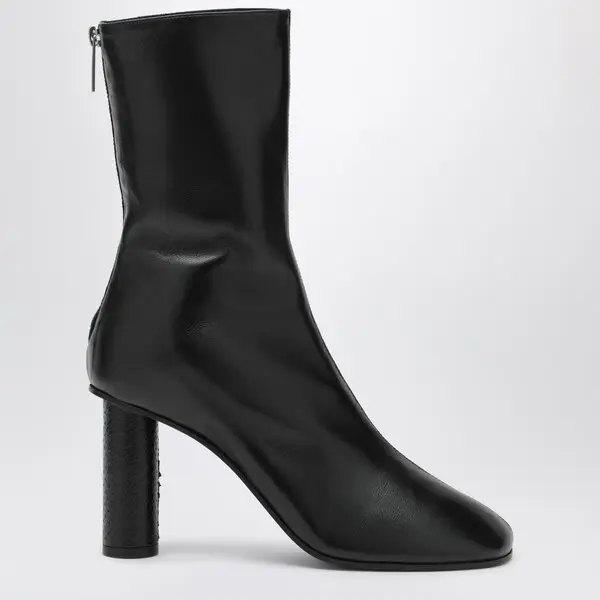 Paris Texas Alice Leather Ankle Boots - Black