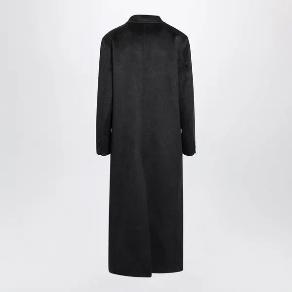 Isabel Marant Étoile Clesa Anthracite Wool And Cashmere Coat