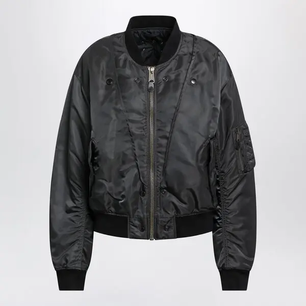 MAISON MARGIELA Reversible Dark Grey Ma-1 Jacket