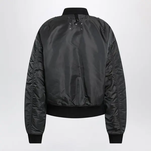 MAISON MARGIELA Reversible Dark Grey Ma-1 Jacket