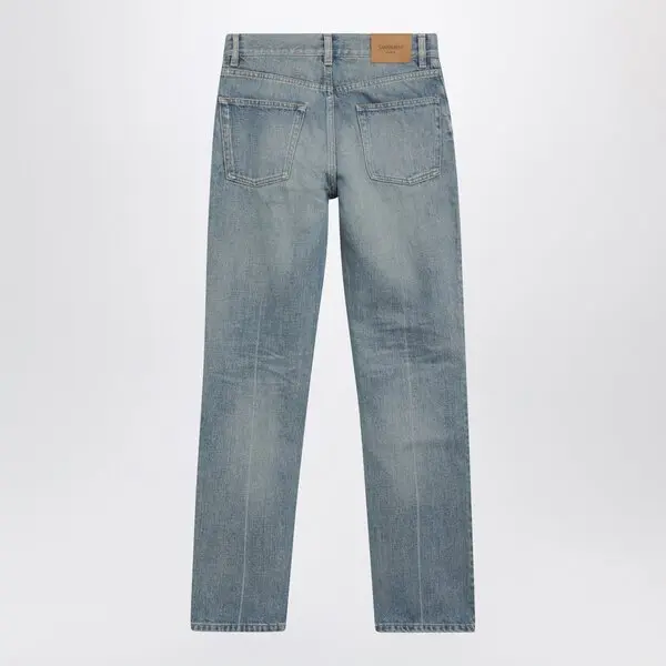 Saint Laurent Straight-leg Medium Denim Jeans