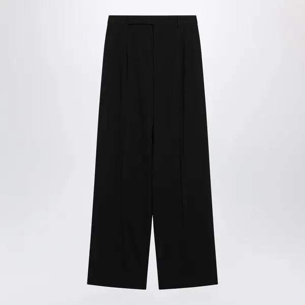 Saint Laurent Tailored Trousers With Pinstripe Pattern