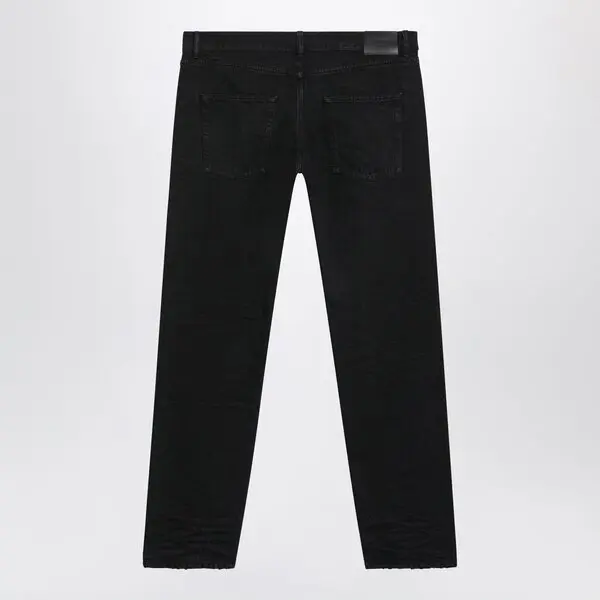 Saint Laurent Straight-leg Jeans In Cotton
