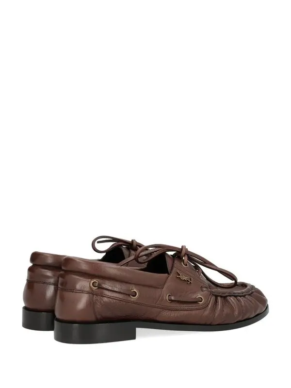 Saint Laurent Le Loafer Bateau Moccasins