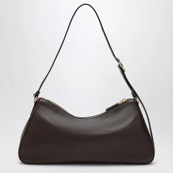 Prada Aimee Shoulder Bag In Burnt Nappa Leather