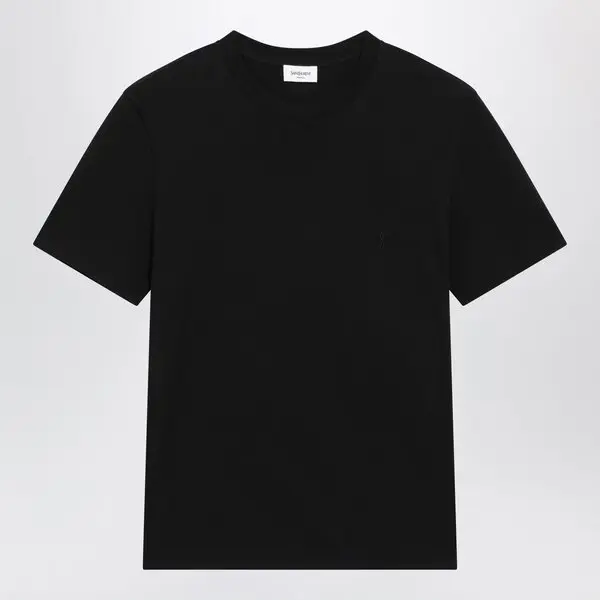 Saint Laurent Cassandre T-shirt In Cotton