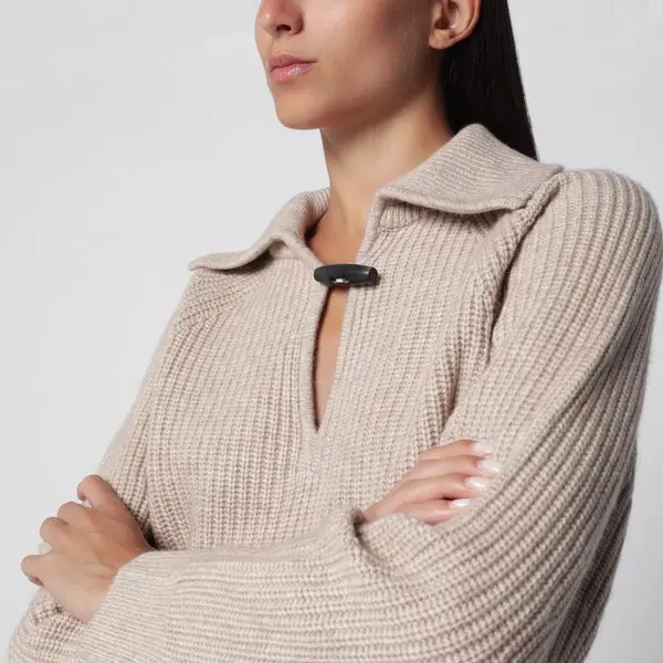 Isabel Marant Étoile Beige Wool And Cashmere Sweater - Cream
