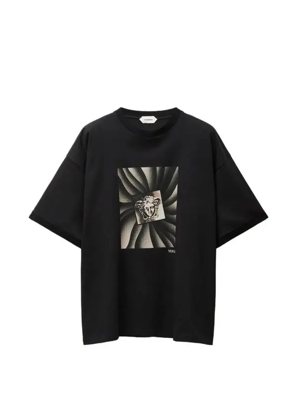 Versace Regular-fit Cotton Jersey T-shirt With Print