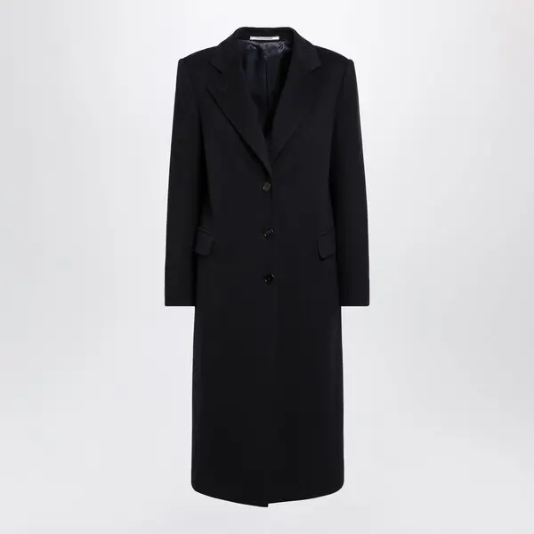 Tagliatore Single-breasted Coat In Wool Blend