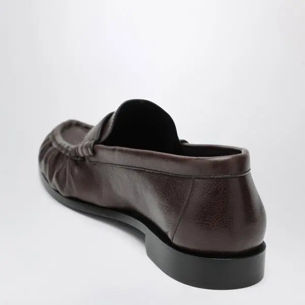 Saint Laurent Le Loafer Leather Loafers