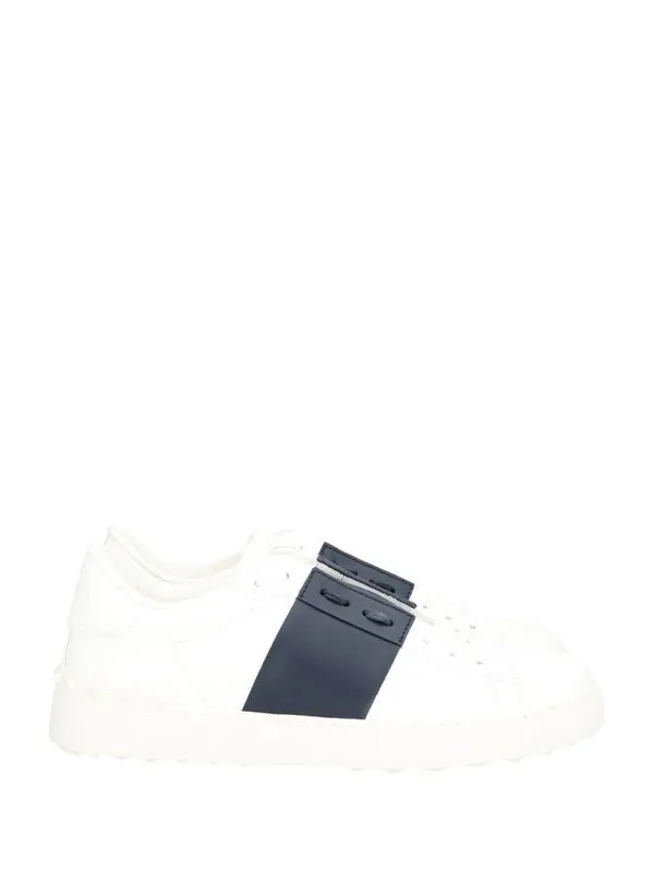 Valentino Garavani Open Royco Nappa Calfskin Sneakers - White