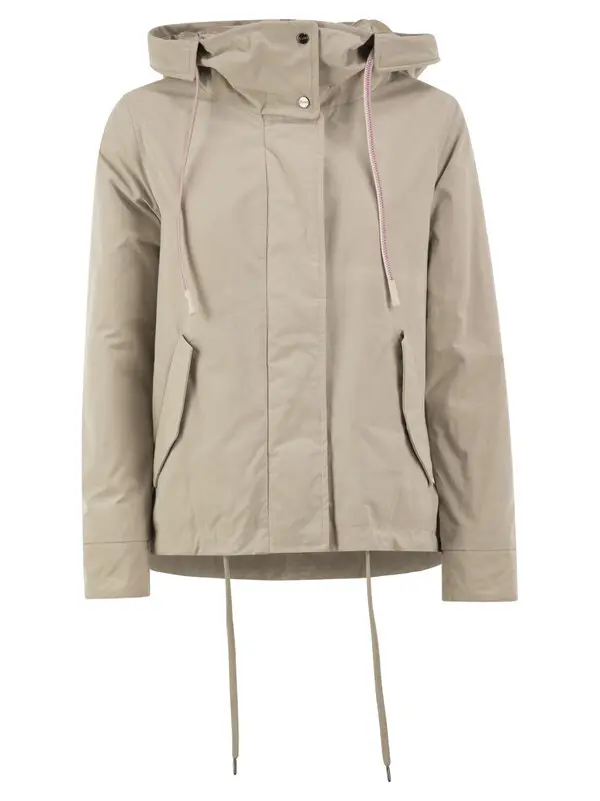 Herno Hooded Padded Jacket - Cream
