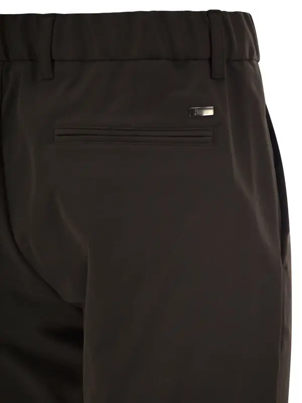 Herno Technical Fabric Drawstring Trousers