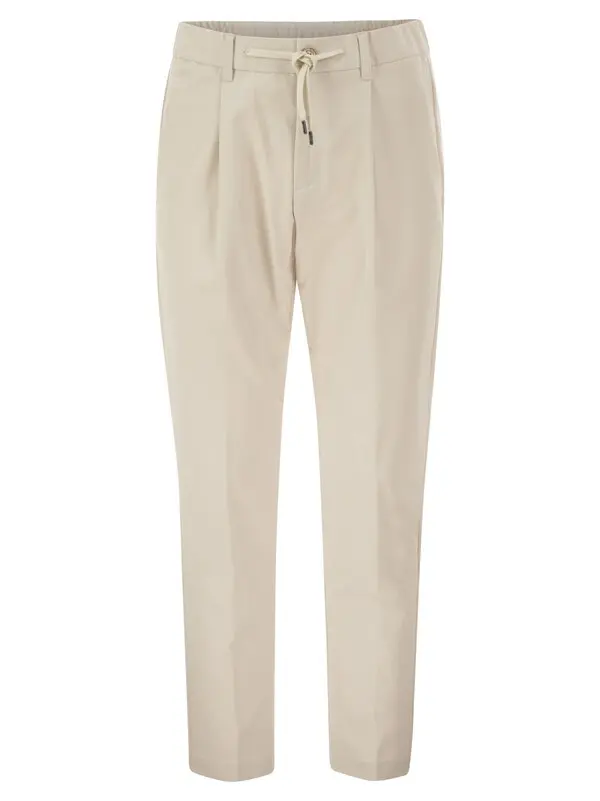 Herno Technical Fabric Drawstring Trousers