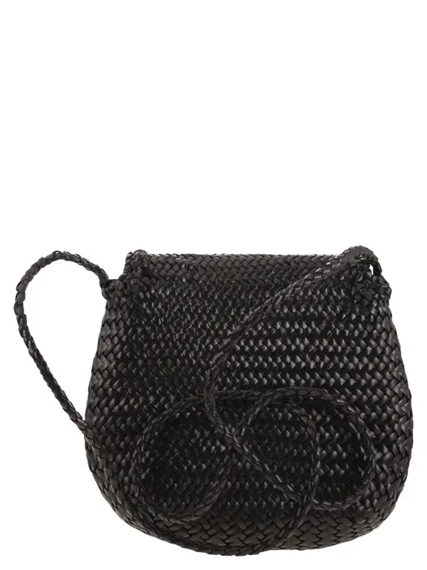 Dragon Diffusion Mini City Bag Woven Leather Bag