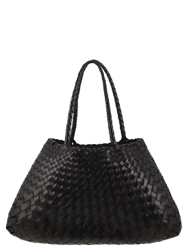 Dragon Diffusion Santa Croce Big Woven Leather Bag