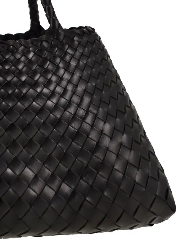 Dragon Diffusion Santa Croce Big Woven Leather Bag