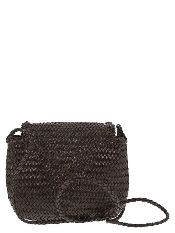 Dragon Diffusion Mini City Bag Woven Leather Bag
