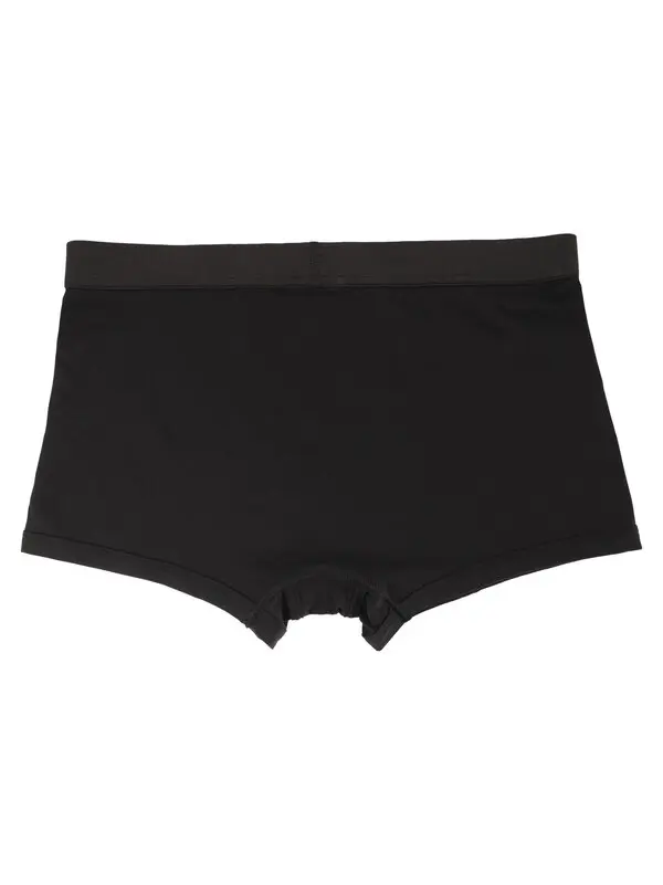 Kiton Stretch Cotton Boxer Briefs With Logo