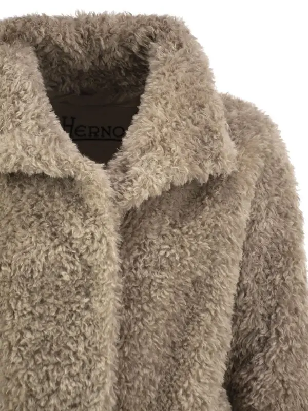Herno Teddy Shearling-effect Jacket
