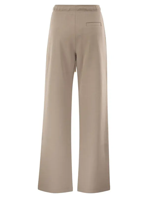 Max Mara Smmbali Wide Jersey Trousers