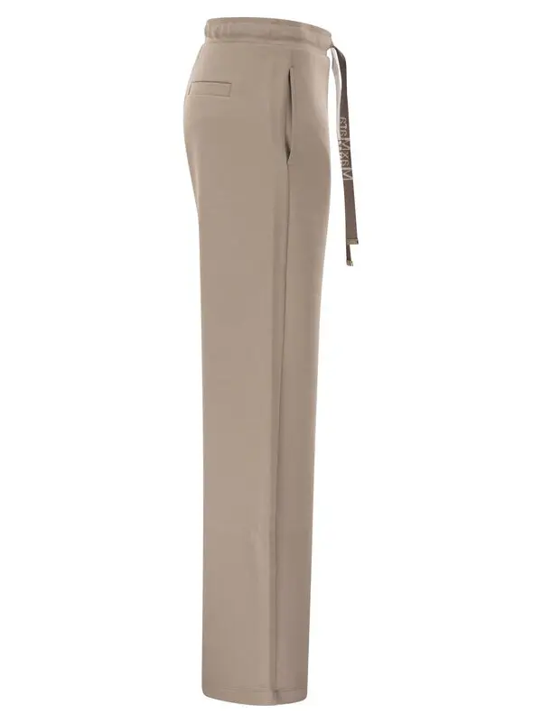 Max Mara Smmbali Wide Jersey Trousers