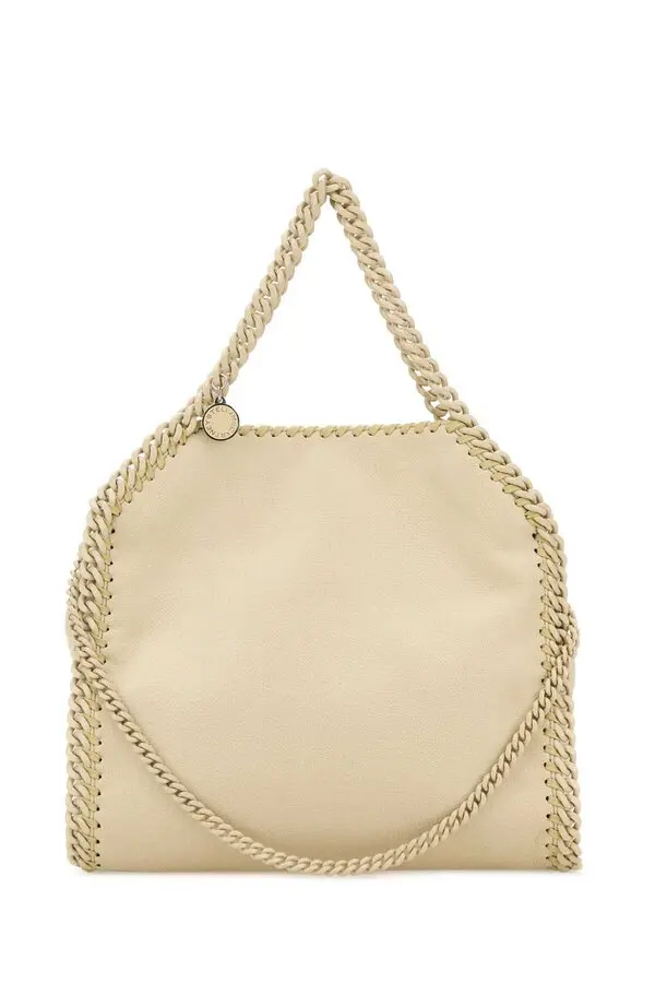 Stella McCartney Cream Shaggy Deer Mini Falabella Handbag - Yellow