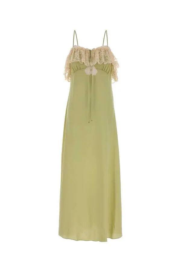 Chloé Pastel Crepe Dress