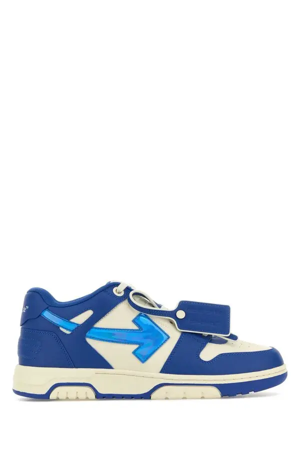 Off-White Two-tone Leather Out Of Office Sneakers - Multicolor