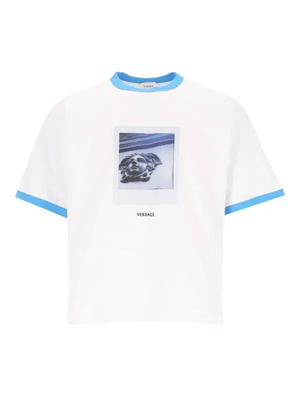 Versace Regular-fit Cotton Jersey T-shirt With Print
