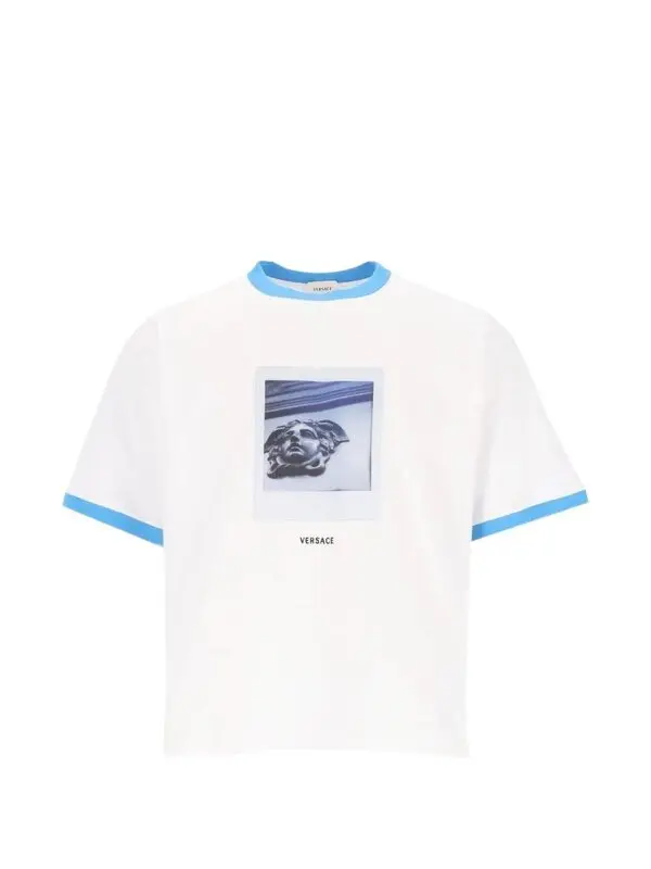 Versace Regular-fit Cotton Jersey T-shirt With Print
