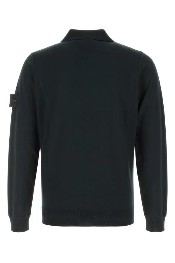 Stone Island Wool Polo Shirt