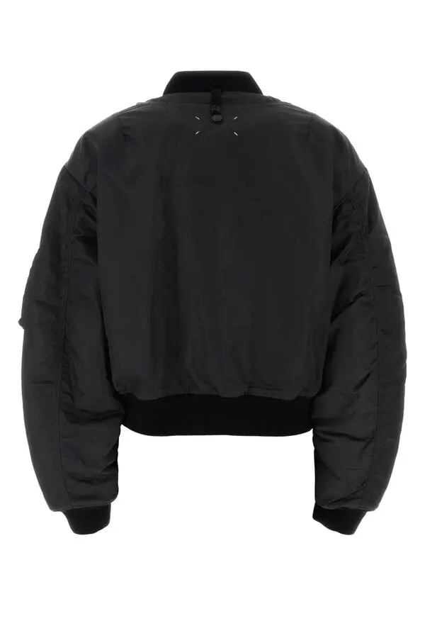 MAISON MARGIELA Slate Nylon Bomber Jacket